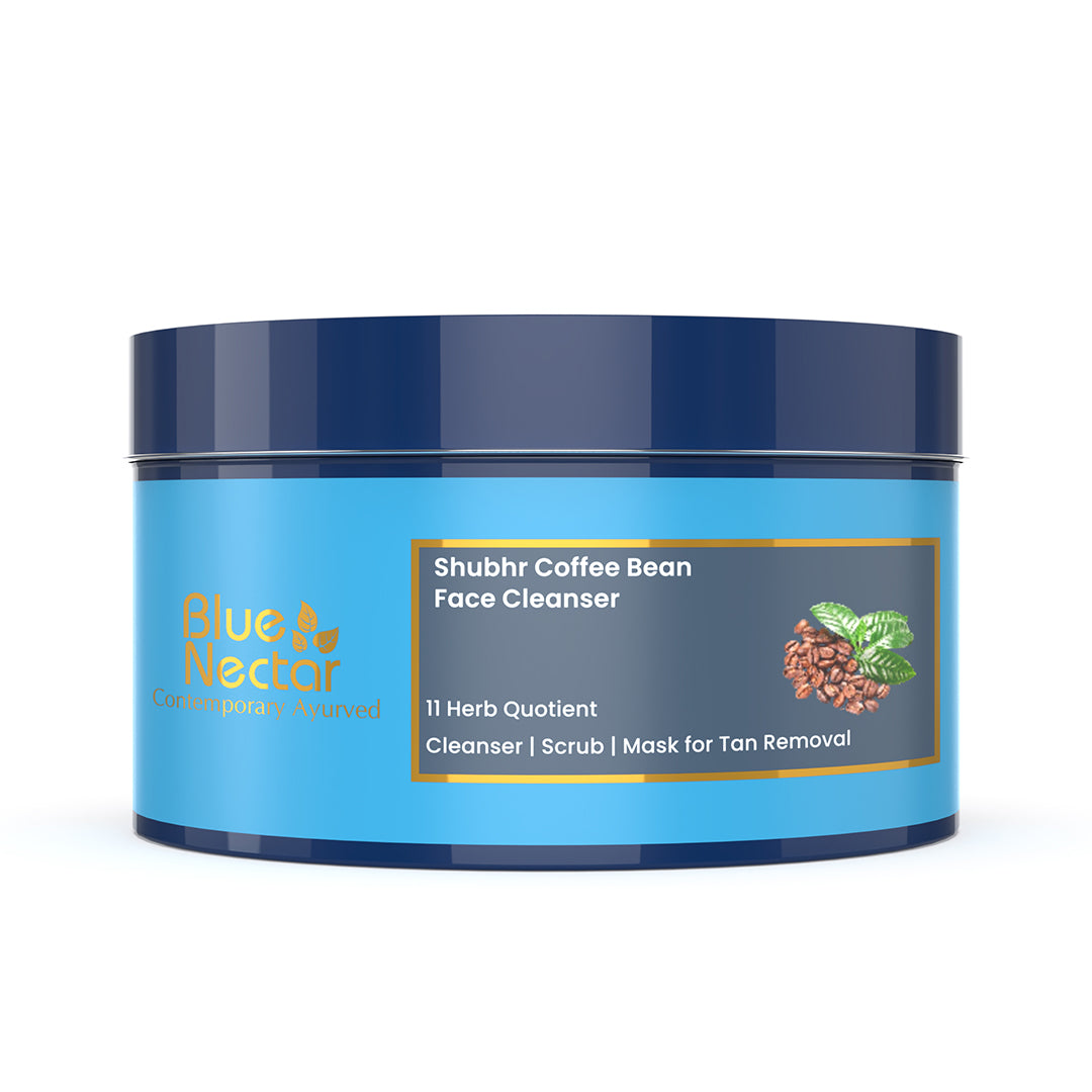 Coffee Bean Face Cleanser for Tan Removal – Blue Nectar