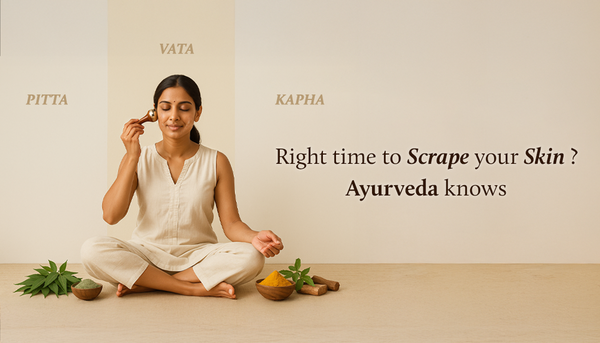 Ayurvedic Skin Scraping for Scrape on Face by Dosha – Blue Nectar