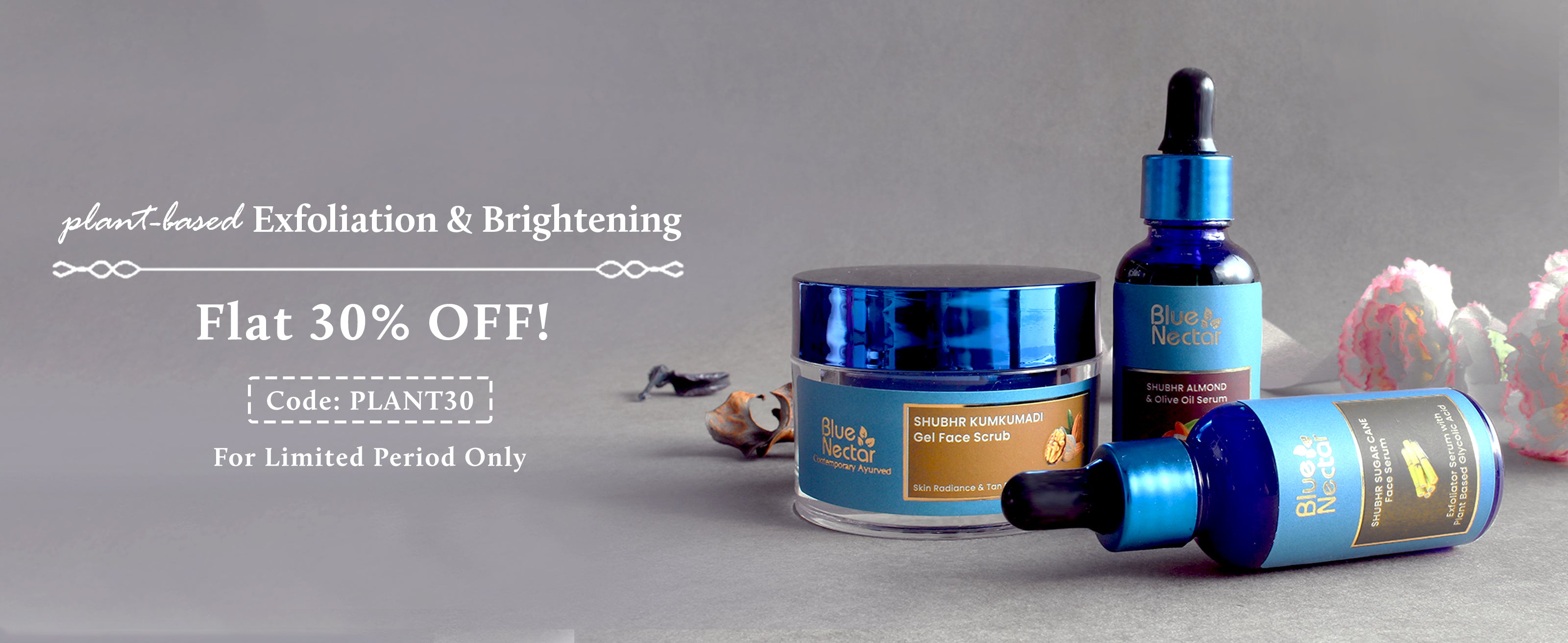 Exfoliation & Brightening – Blue Nectar