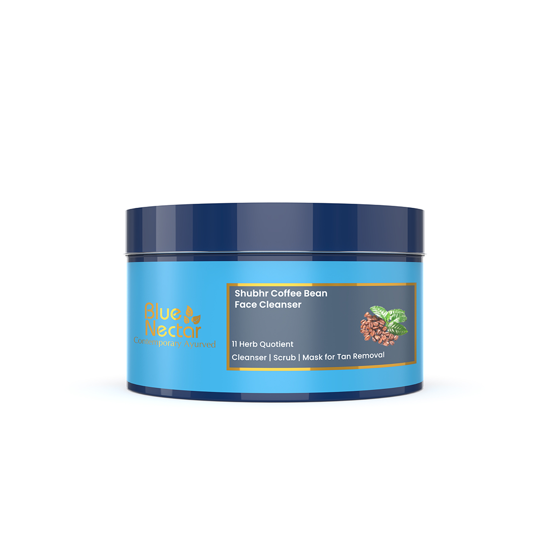 Coffee Bean Face Cleanser for Tan Removal – Blue Nectar