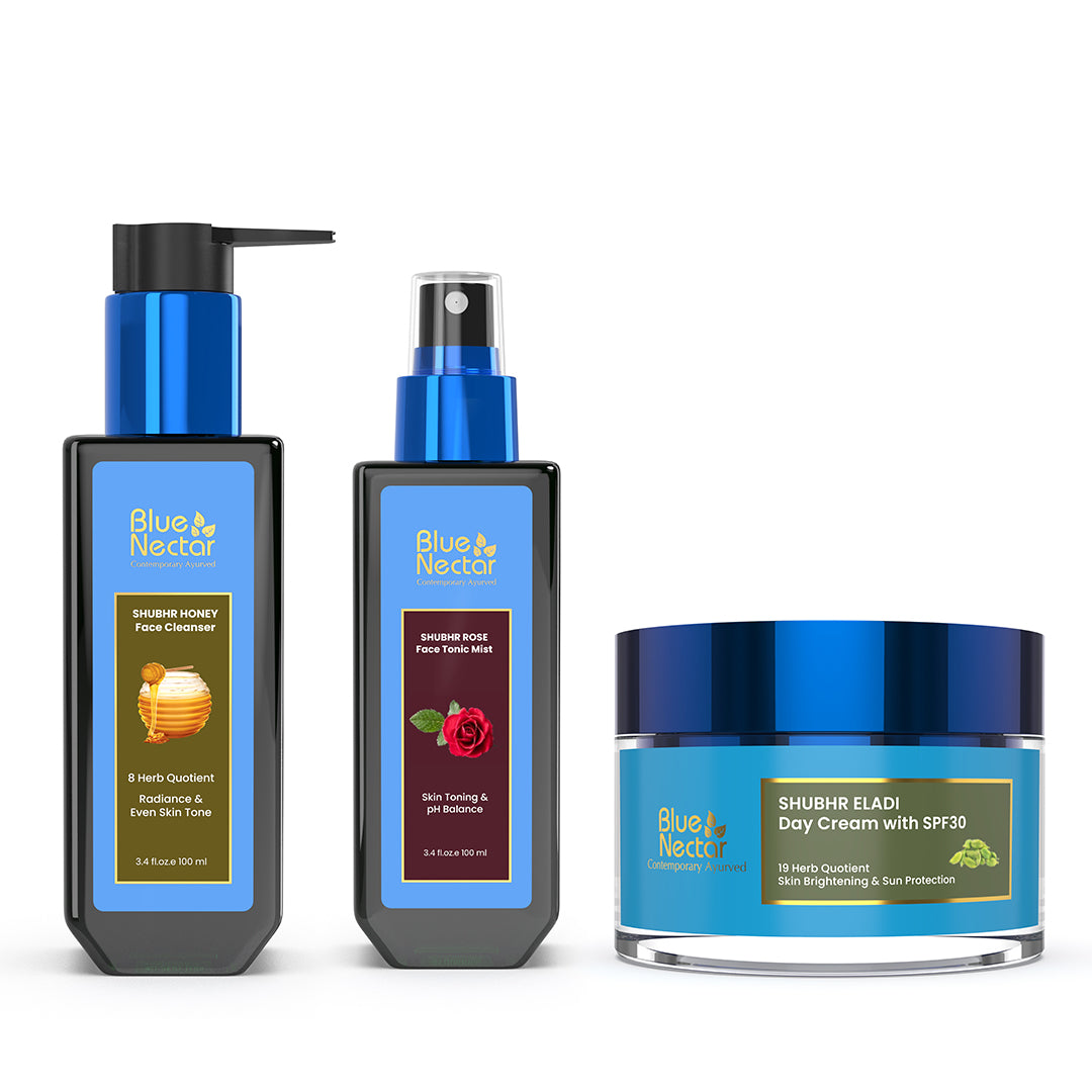 Morning Skincare Combo – Blue Nectar