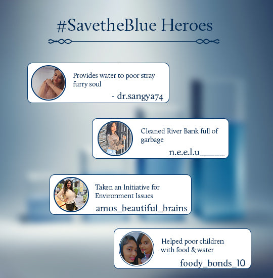 #SAVETHEBLUE Campaign: An Initiative by Blue Nectar