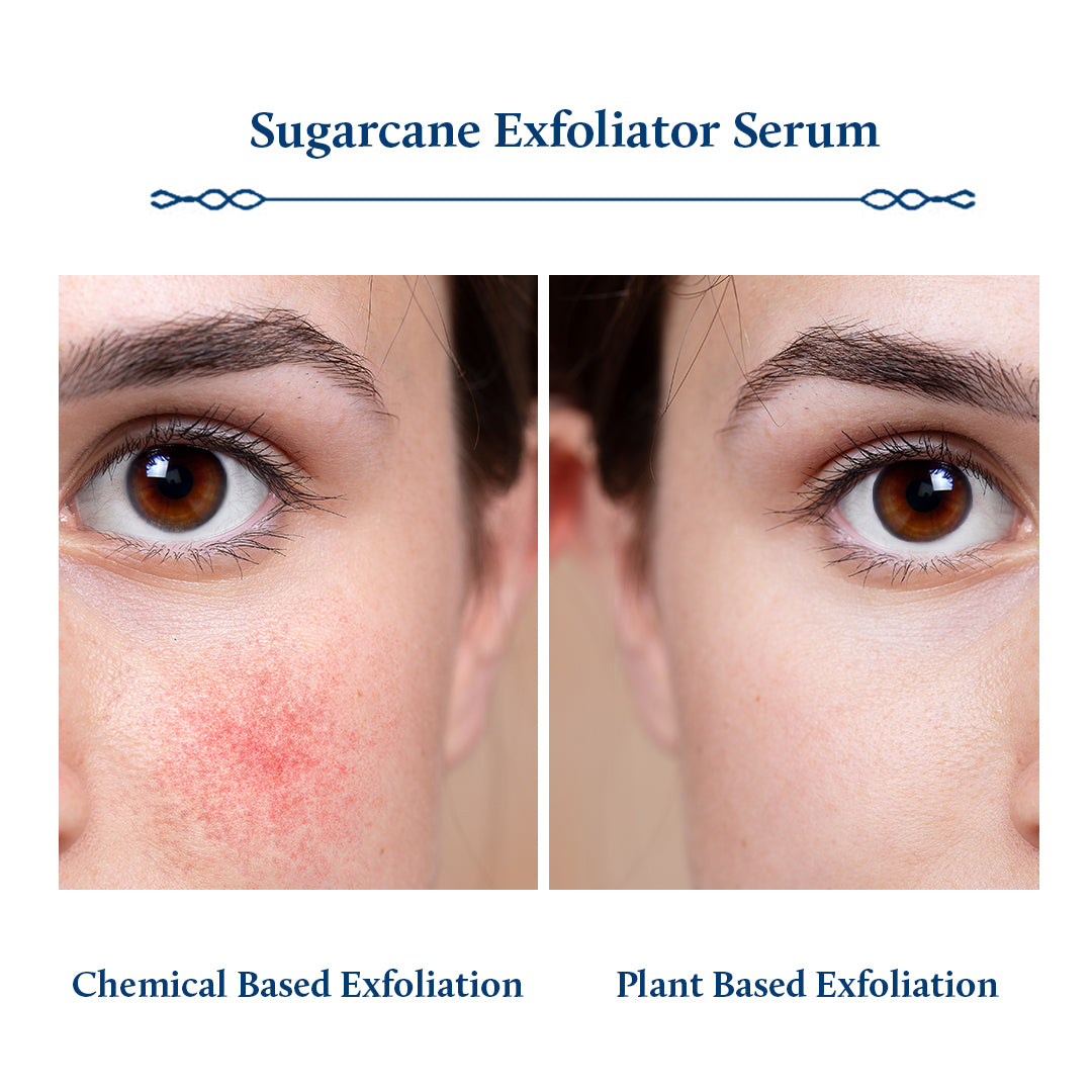 AHA Exfoliating Face Serum with Plant Based Glycolic Acid – Blue Nectar